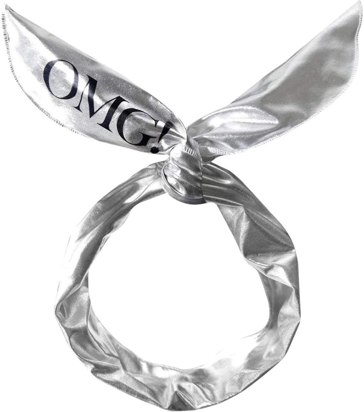 Omg Double Dare Platinum Hairband Silver