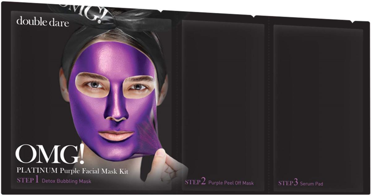 OMG! Double Dare Platinum Purple Facial Mask 1 pcs | lyko.com