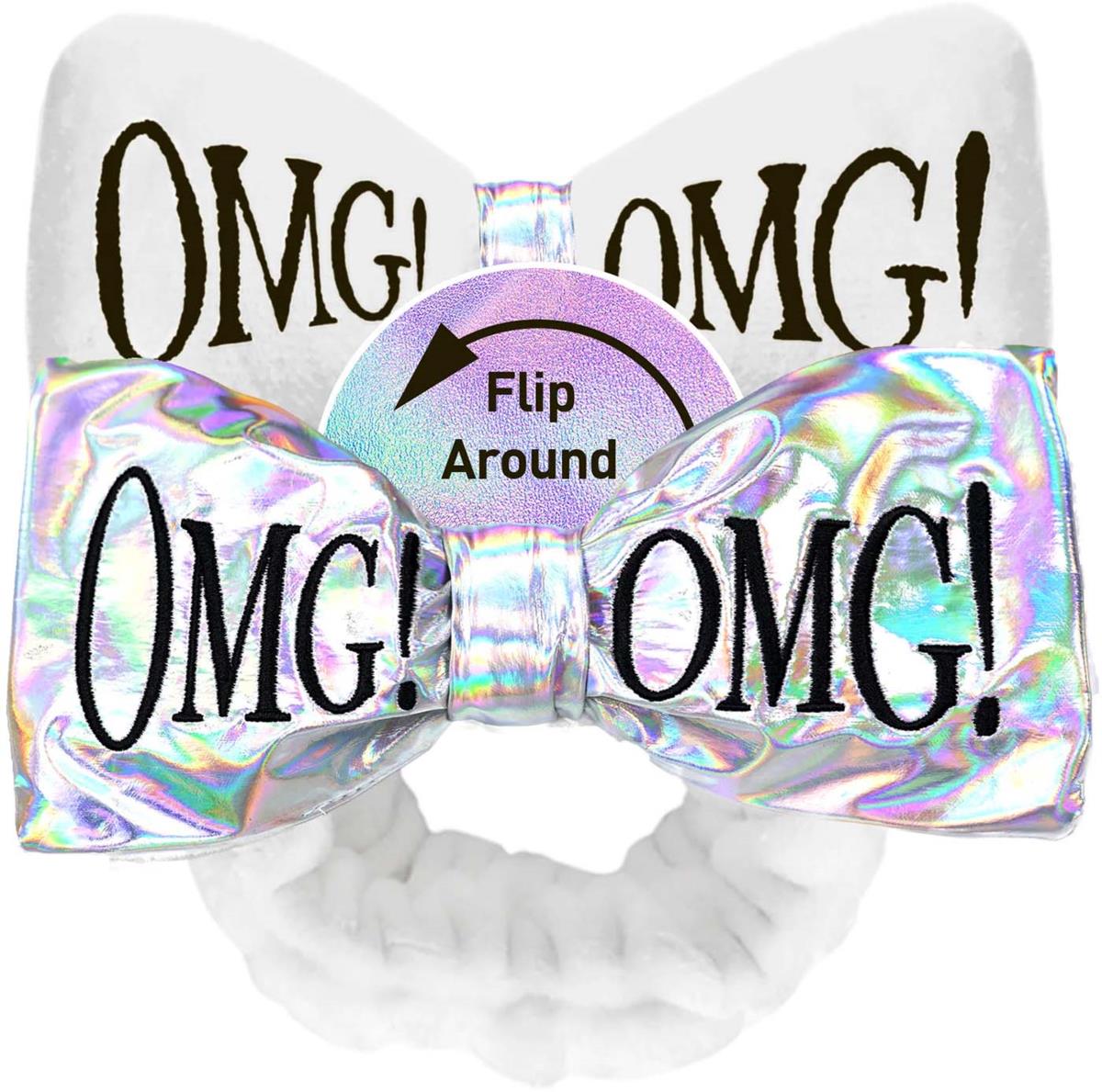 OMG! Double Dare Reversible Hairband White | lyko.com