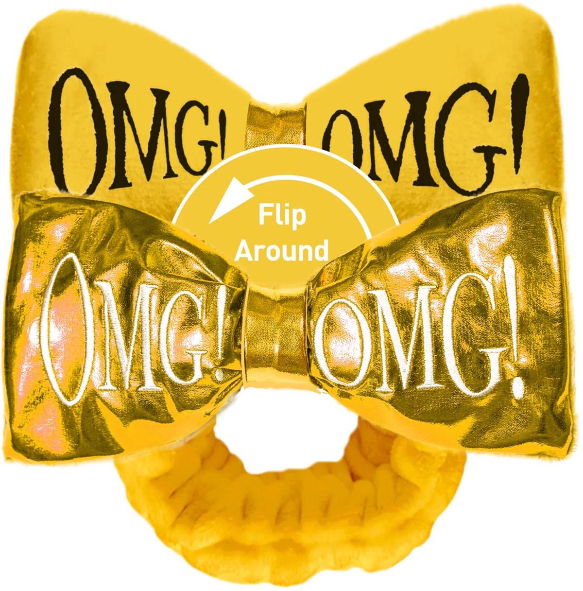 OMG! Double Dare Reversible Hairband Yellow | lyko.com