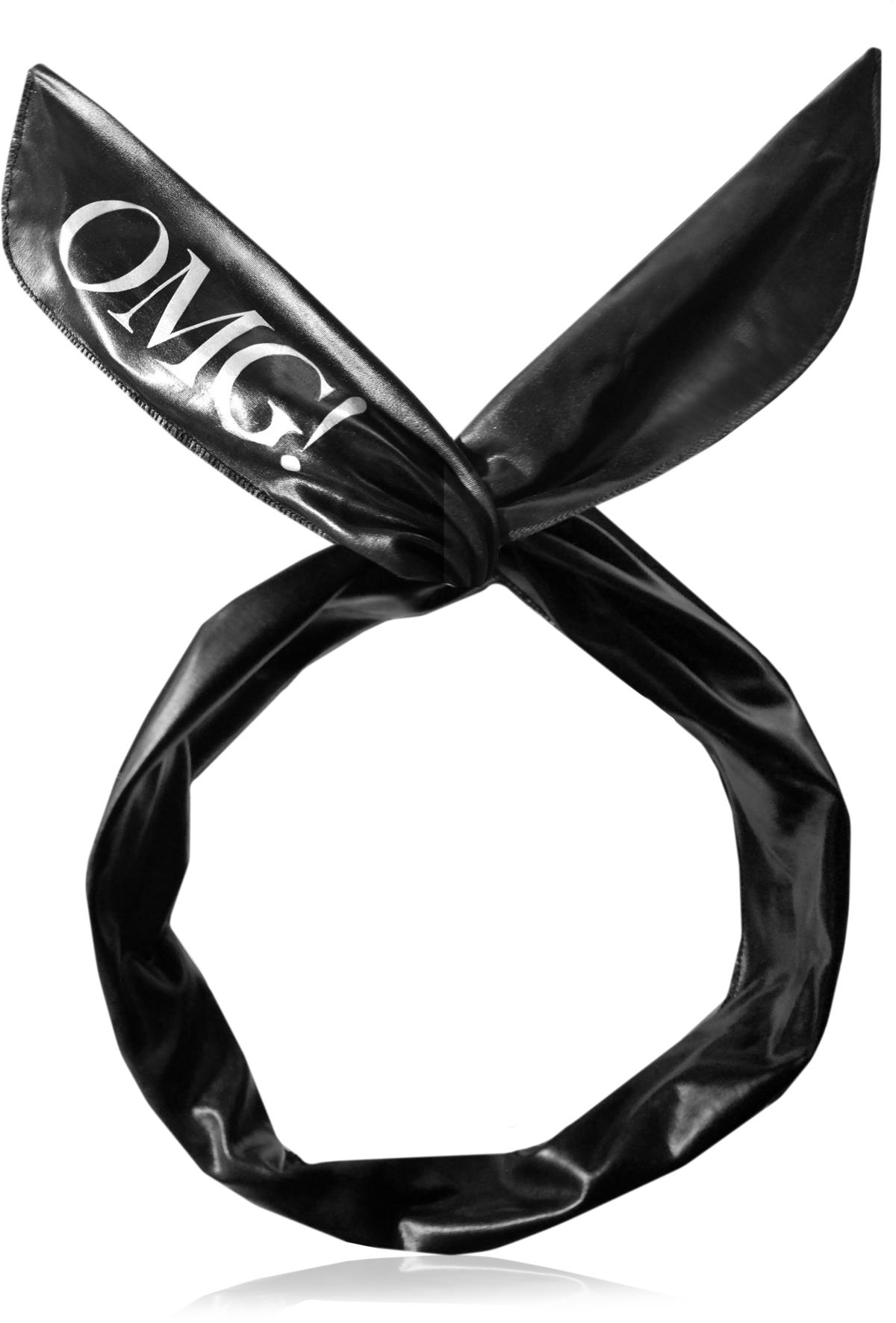 OMG! Double Dare PLATINUM Hairband- Black | lyko.com