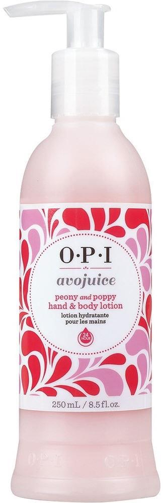 OPI AvoJuice Hand & Body Lotion Peony & Poppy 250 ml | lyko.com