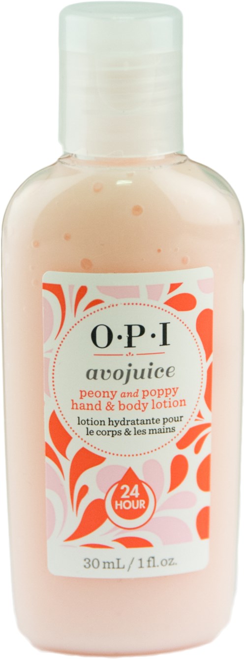 OPI AvoJuice Hand & Body Lotion Peony & Poppy 30 ml | lyko.com