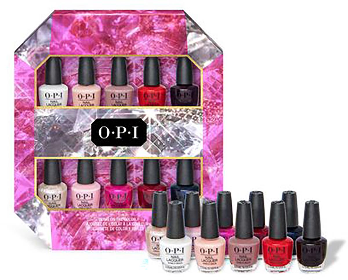 OPI Nail Lacquer Jewel Be Bold Gift Set Mini Pack Iconics | lyko.com