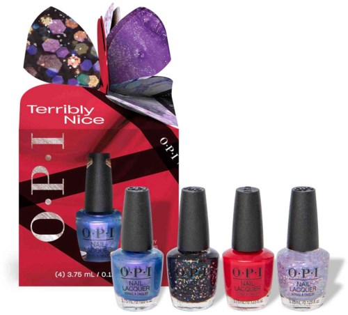 OPI Nail Lacquer Naughty & Nice 4 PC Mini Cracker | lyko.com