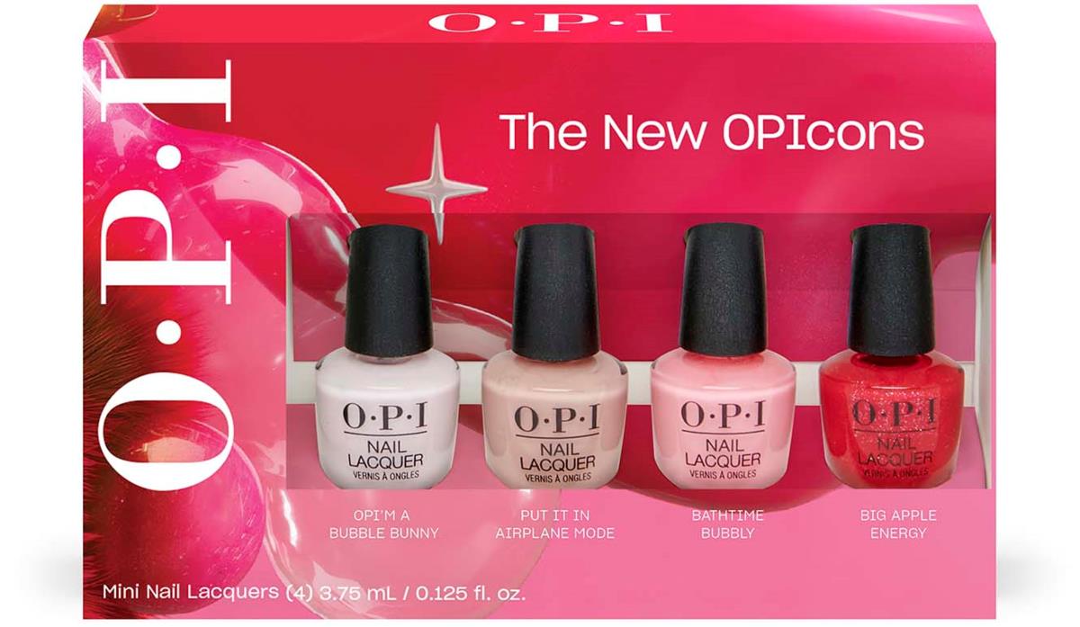 OPI Nail Lacquer The New OPIcons Spring Nail Lacquer 4PC Mini Pack ...