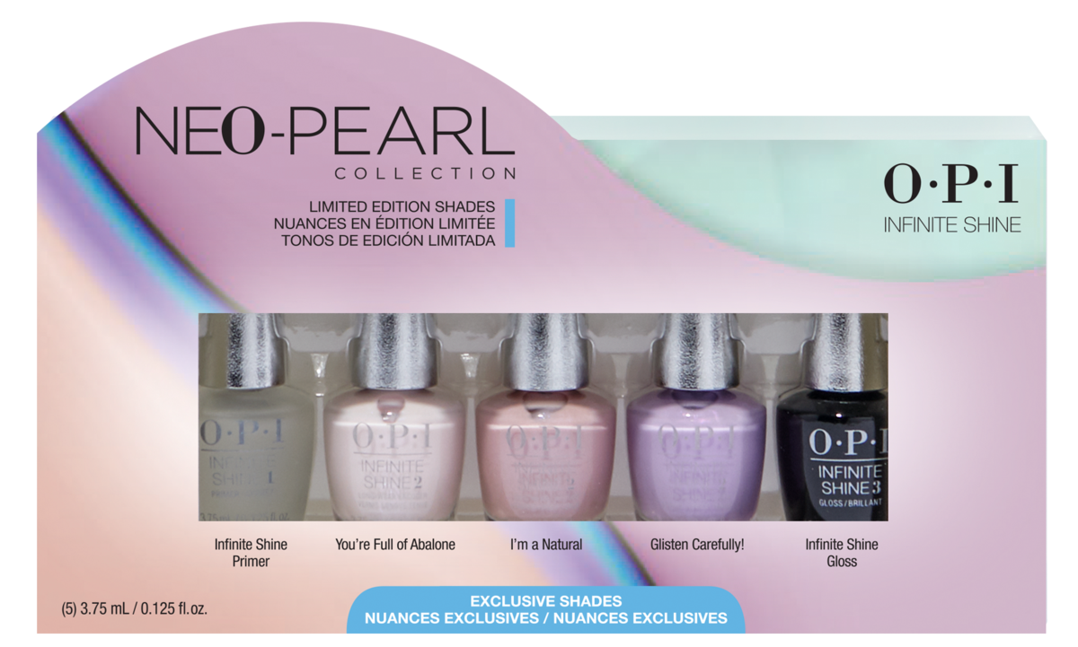 OPI Infinite Shine Neo-Pearl Collection Neo-pearl 5pc mini-pack | lyko.com
