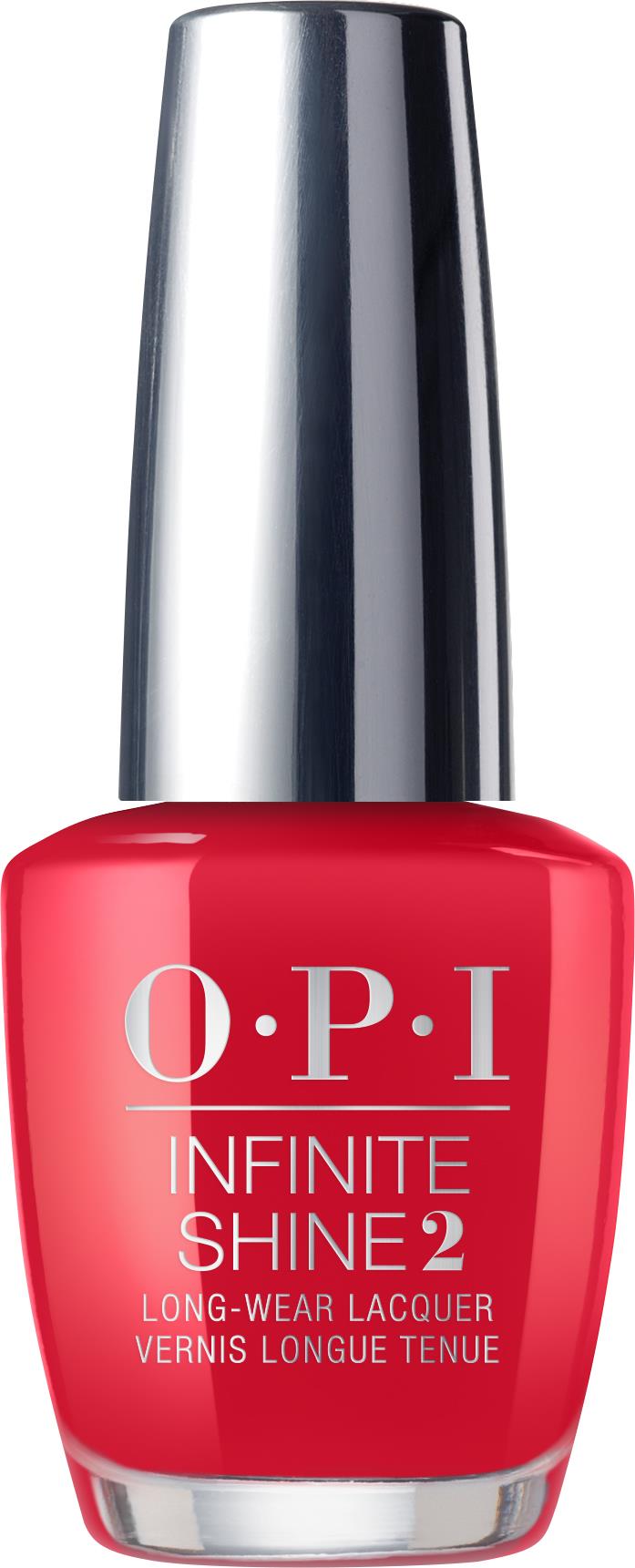 OPI Infinite Shine Scotland Red Heads Ahead | lyko.com