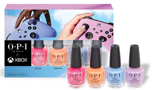 OPI Nail Lacquer XBOX Collection Mini Nail 4-Pack | lyko.com