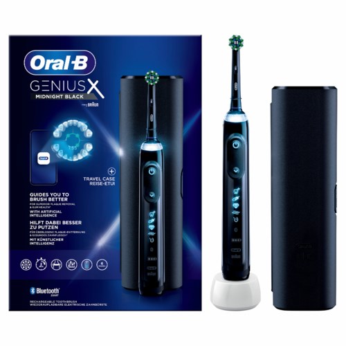 Oral B Genius X Electric Toothbrush + Travel case | lyko.com