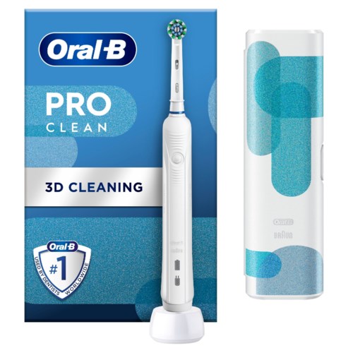 Oral B Pro Clean Electric Toothbrush White | lyko.com