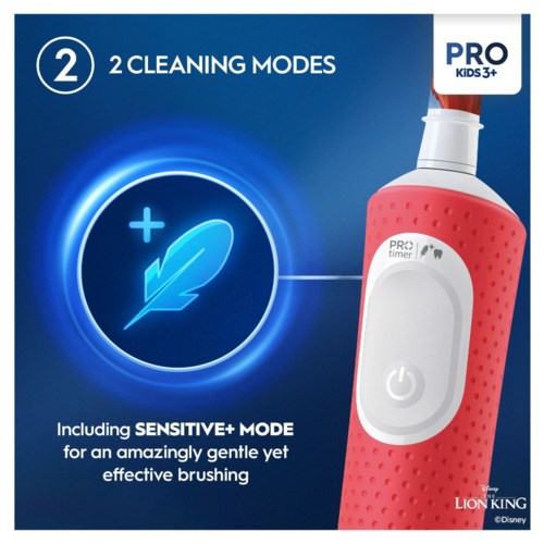 Oral B Pro Kids Electric Toothbrush 1 Brush head The Lion King | lyko.com