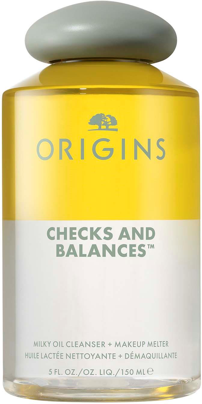 Origins Checks and Balances Milky Oil Cleanser + Makeup Melter 150 ml ...