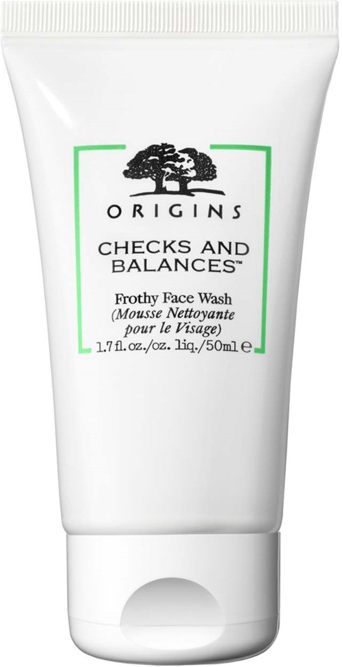 Origins Checks and Balances Frothy Face Wash Cleanser Travel Size 50 ml ...