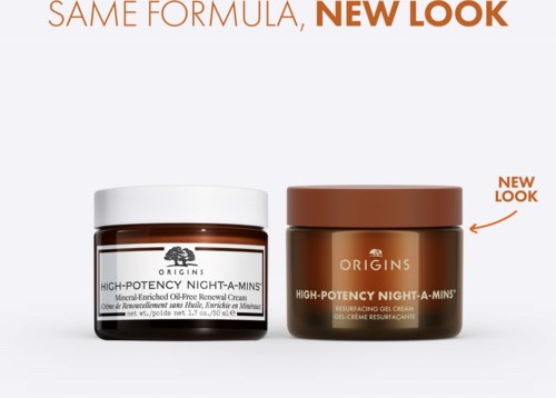 Origins High-Potency Night-A-Mins Resurfacing Gel Cream 50 ml | lyko.com