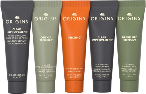 Origins Multi-Maskers Five Mini Masking Essentials Gift Set | lyko.com