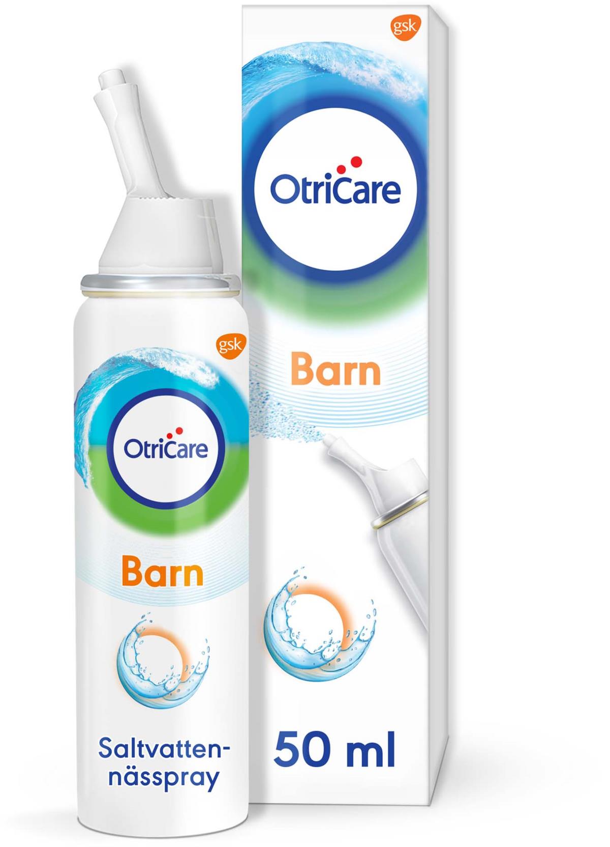 Otricare Saltvatten-nässpray Barn 50 ml | lyko.com