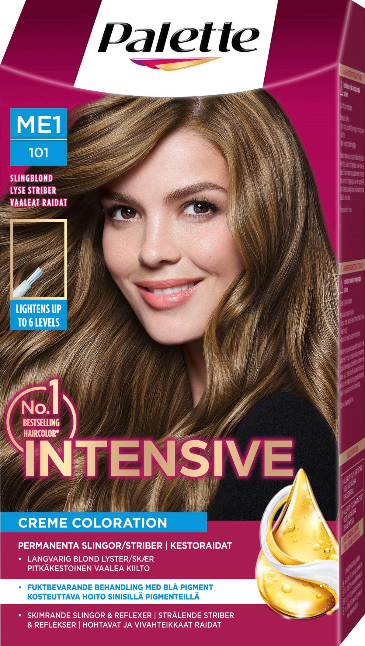Schwarzkopf Palette Intensive Creme Coloration ME1 Super Highlights ...