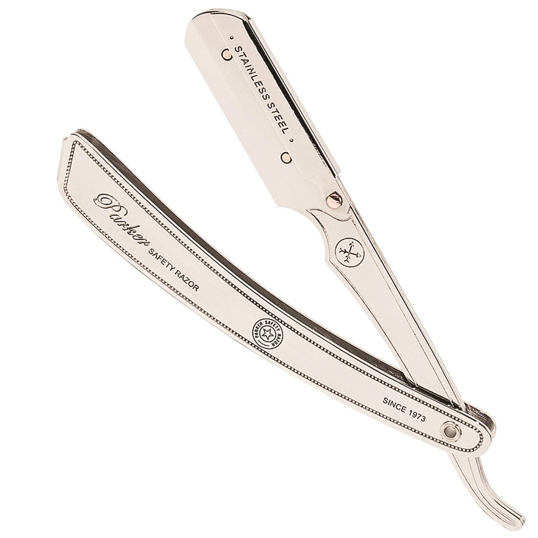 Parker Shaving SRX- Heavy Duty Stainless Steel Handle Clip Type Barber ...