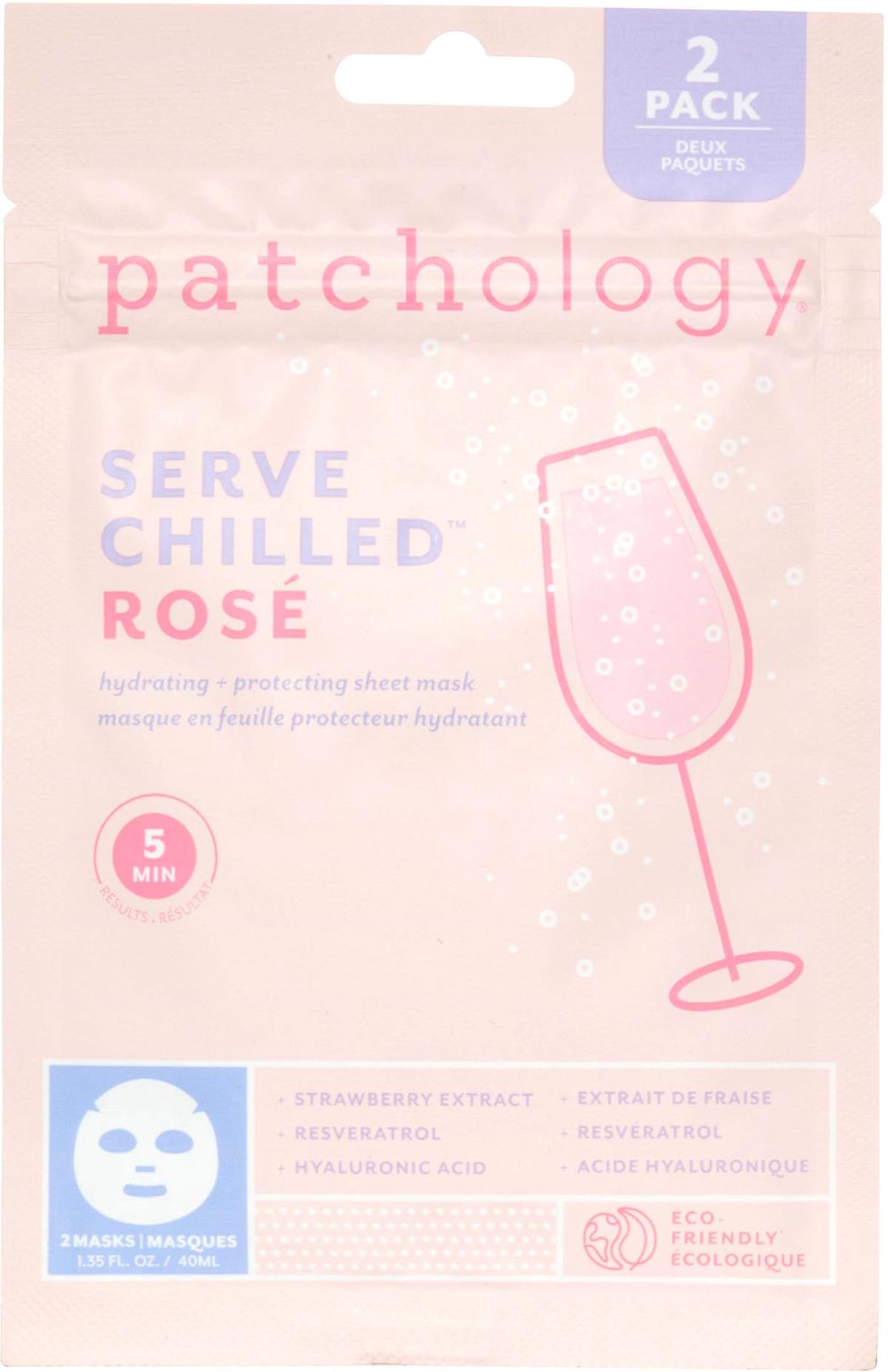 Patchology Chilled Rosé Sheet Masque 2 Pack Duo | lyko.com