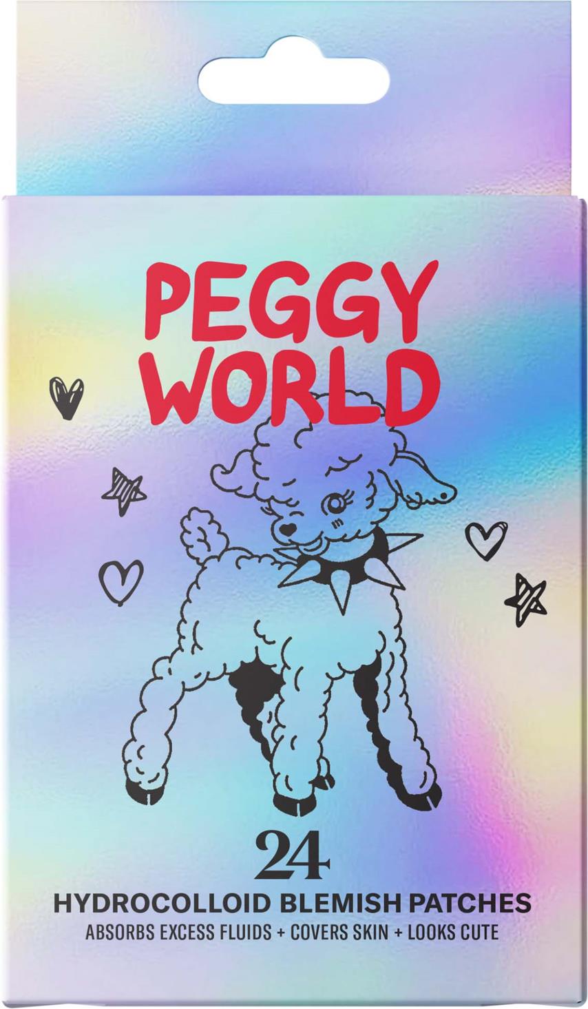 Peggy World Blemish Patches Stars and Hearts Holographic | lyko.com