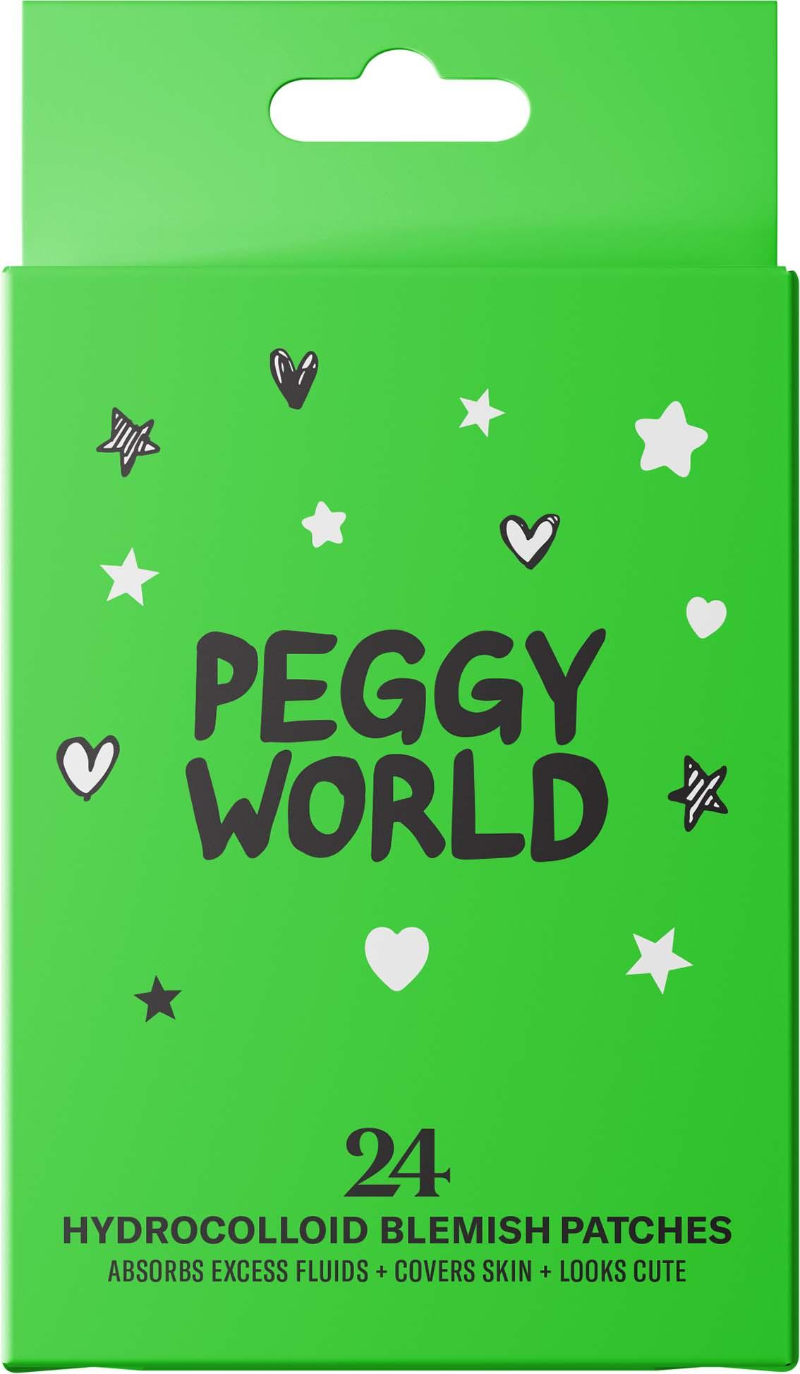 Peggy World Blemish Patches Stars and Hearts Lime Green | lyko.com