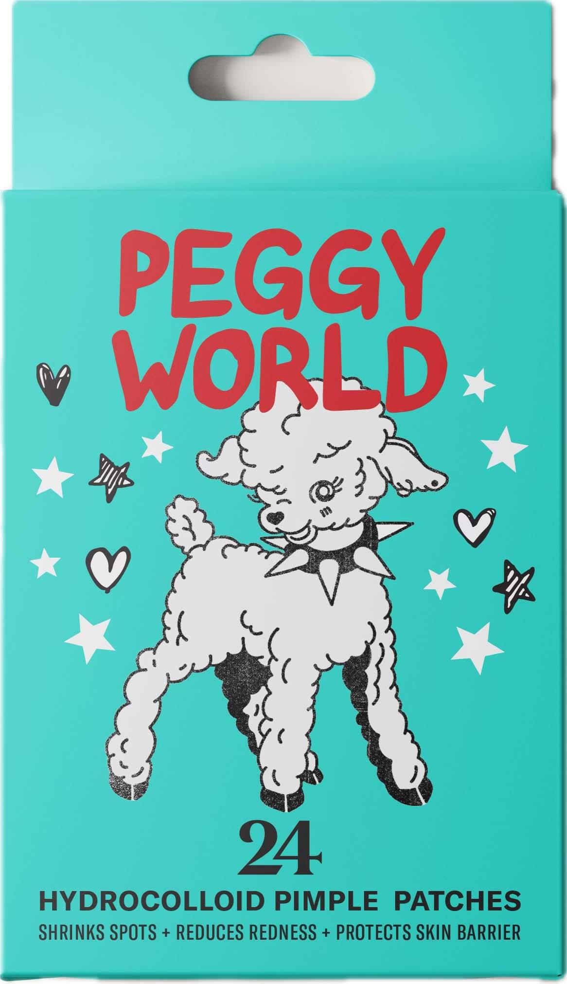 Peggy World Blemish Patches Stars and Hearts Turquoise | lyko.com