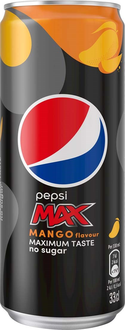 Pepsi Max Mango 33 cl | lyko.com