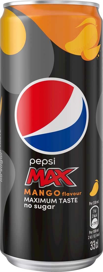 Pepsi Max Mango 33 cl | lyko.com