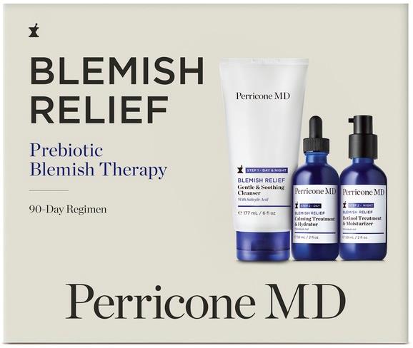 Perricone MD Blemish Relief Prebiotic Blemish Therapy 90-Day Regimen ...