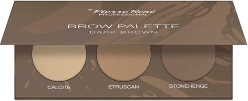 Pierre Rene Brow Palett 02 Dark Brown | lyko.com