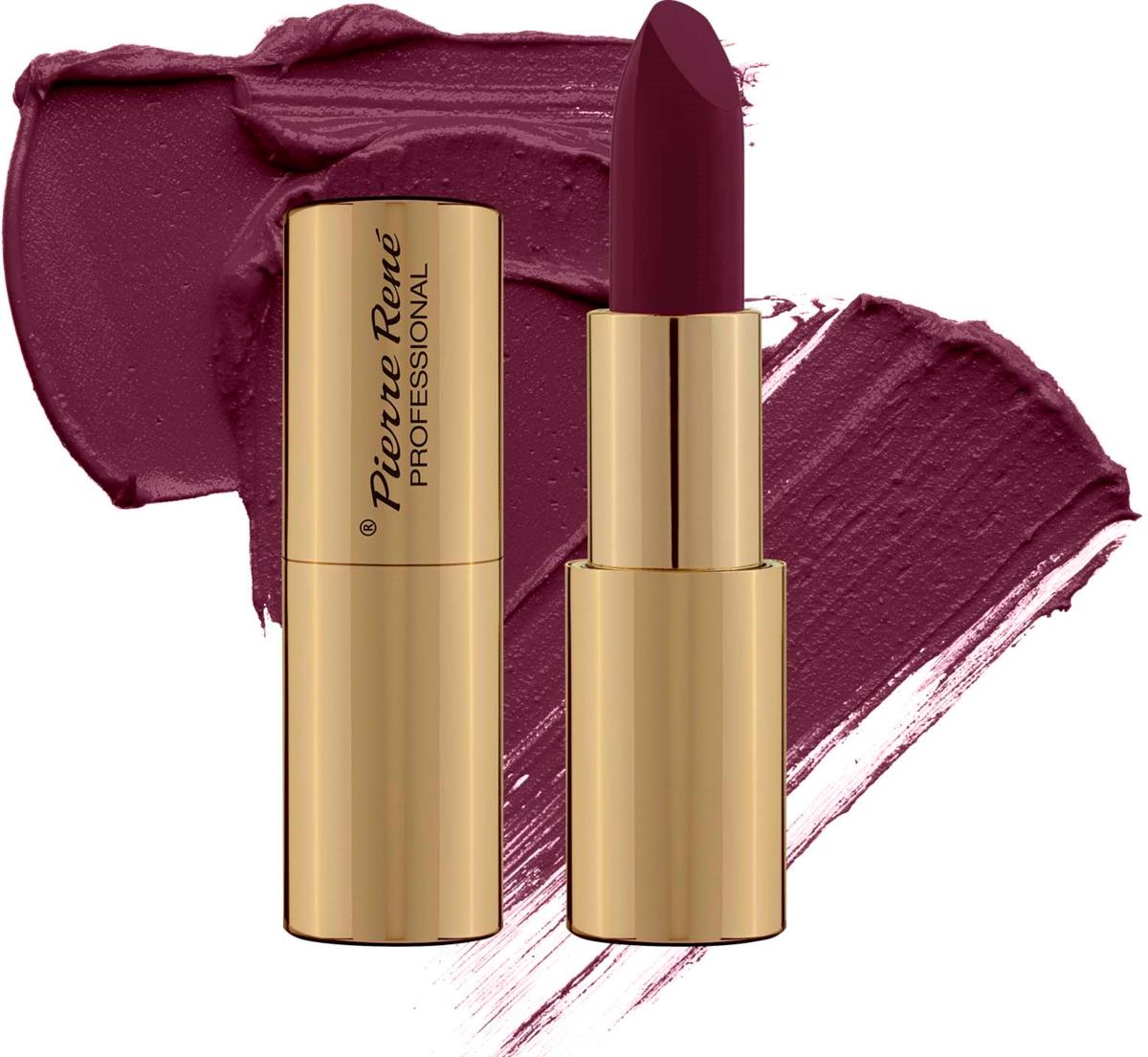 Pierre Rene Royal Mat Lipstick 21 Elegance Plum | lyko.com
