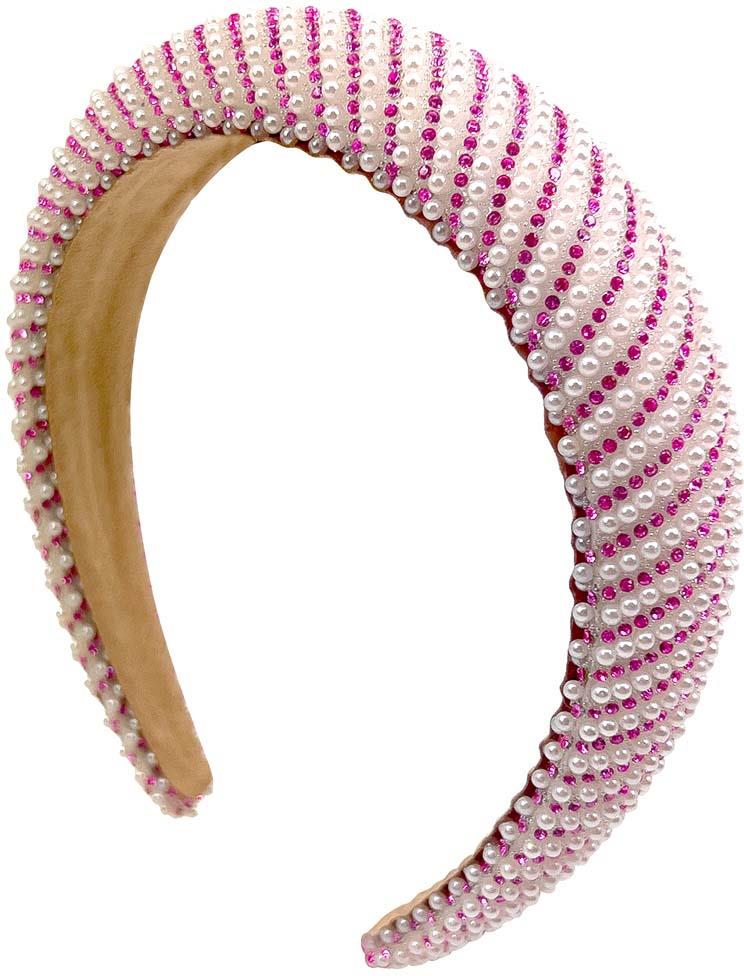 PIPOLS BAZAAR Swift Glam Headband Pearly Pink | lyko.com