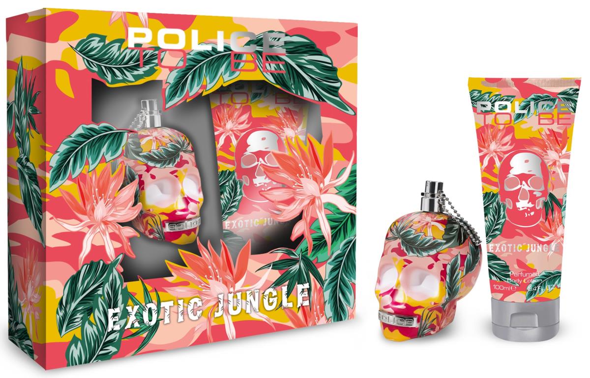 POLICE To Be Exotic Jungle HER Eau De Parfum Gift Set 140 ml | lyko.com