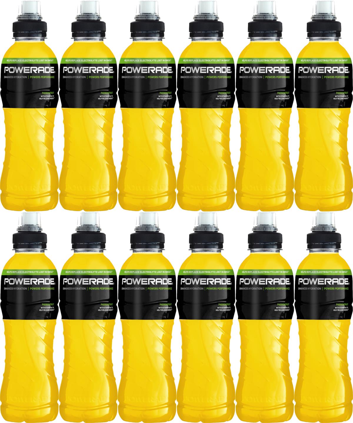 Powerade Passionfruit 12 x 500 ml | lyko.com