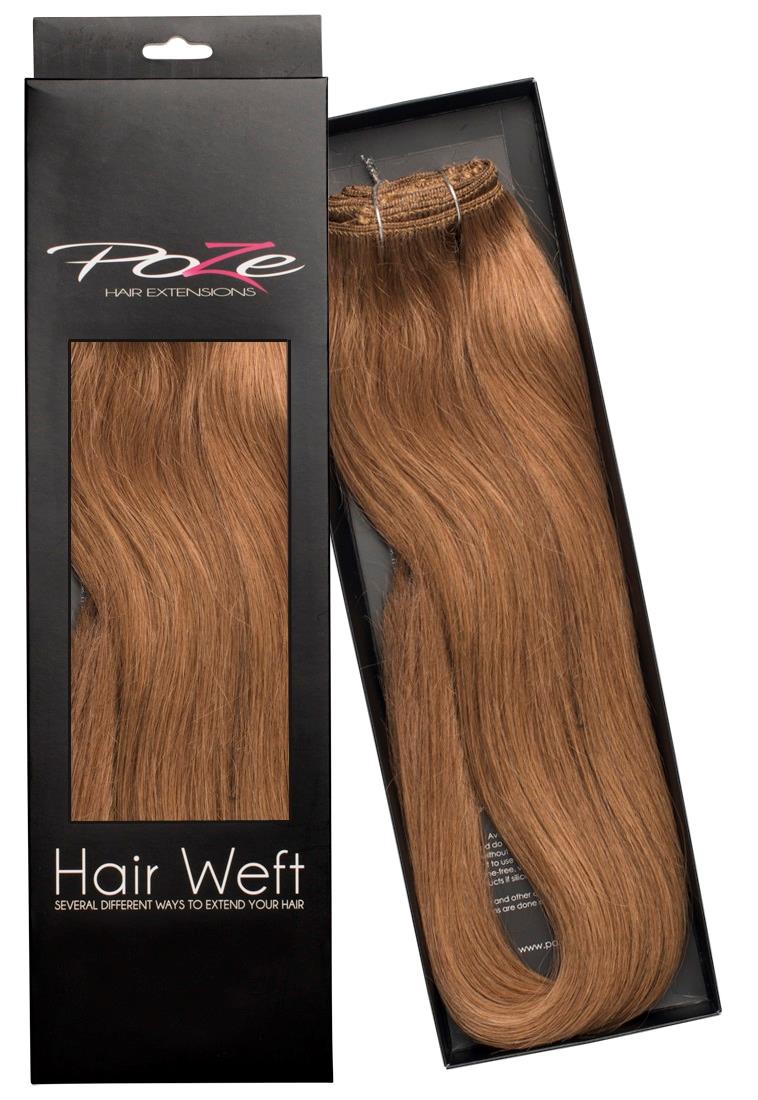 Poze Hairextensions Poze Hårremse Ekte 8B Light Brown 50cm | lyko.com