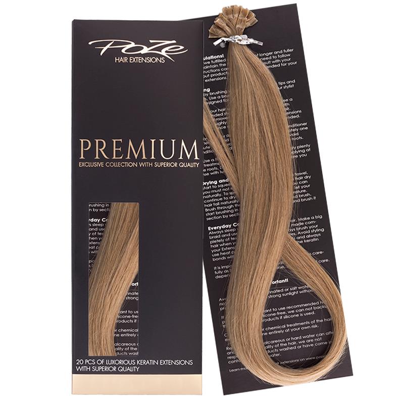 Poze Hairextensions Poze Keratin Premium Extensions 10B Sand Blonde 20 ...