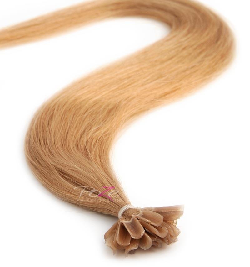 Poze Hairextensions Keratin Premium Extensions 60 cm 10B Sand Blonde ...