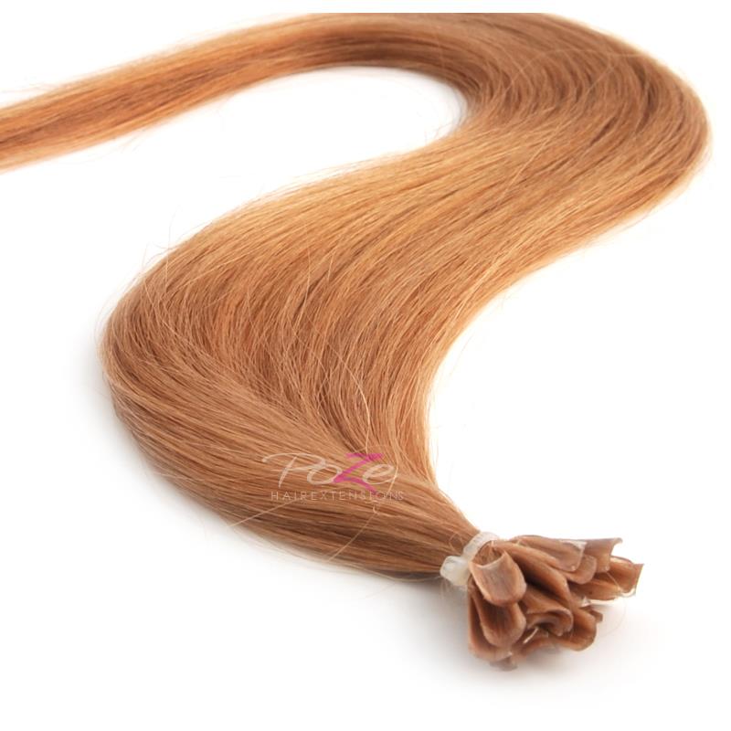 Poze Hairextensions Poze Keratin Premium Extensions 9BG Golden Beige ...