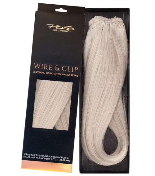 Poze Hairextensions Poze Standard Äkta Löshår Flip & Go 50cm Dirty ...