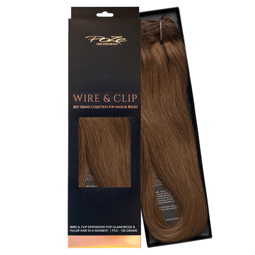 Poze Hairextensions Poze Standard Äkta Löshår Flip & Go 50cm Lovely ...