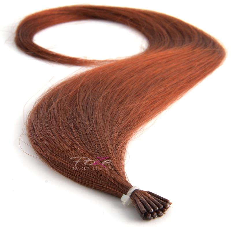 Poze Hairextensions Magic Tip Extensions 50 cm Light Copper Brown 7BK ...