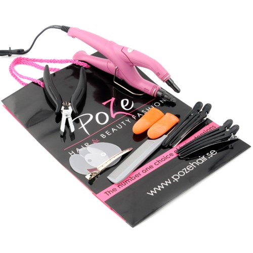 Poze Hairextensions Poze Startbox Fusion Deluxe Set Rosa | lyko.com
