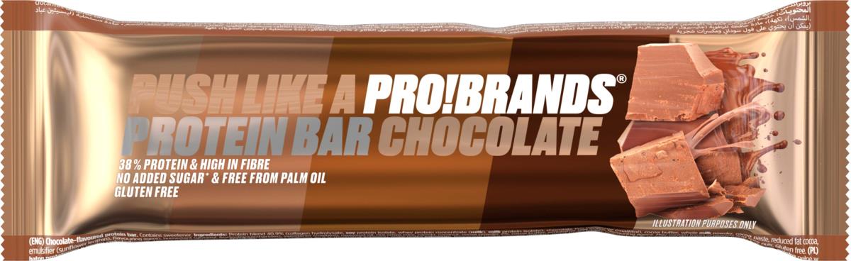 ProBrands Protein Bar Chocolate 45 g | lyko.com