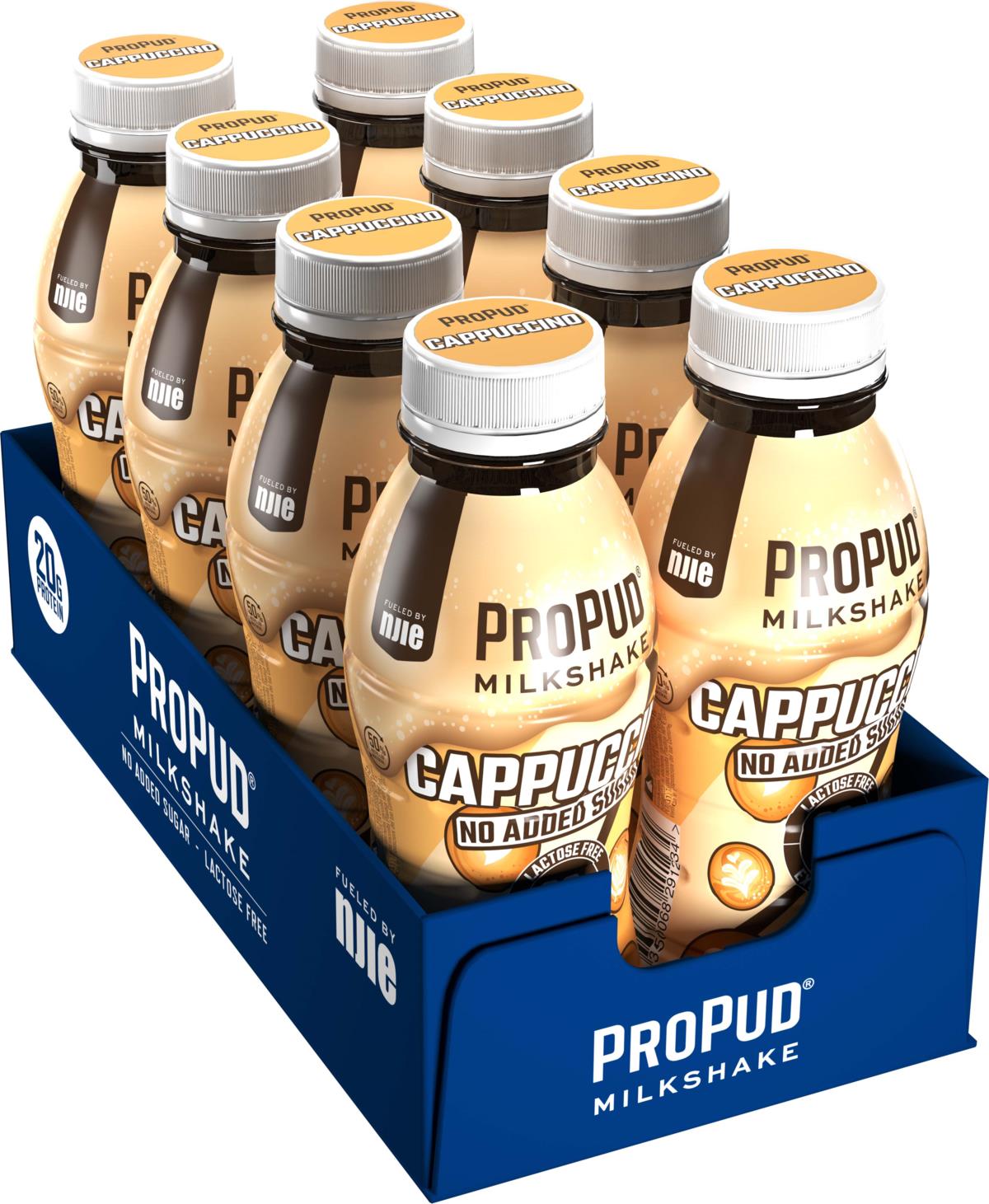 ProPud Protein Milkshake Cappuccino 8 x 330 ml | lyko.com