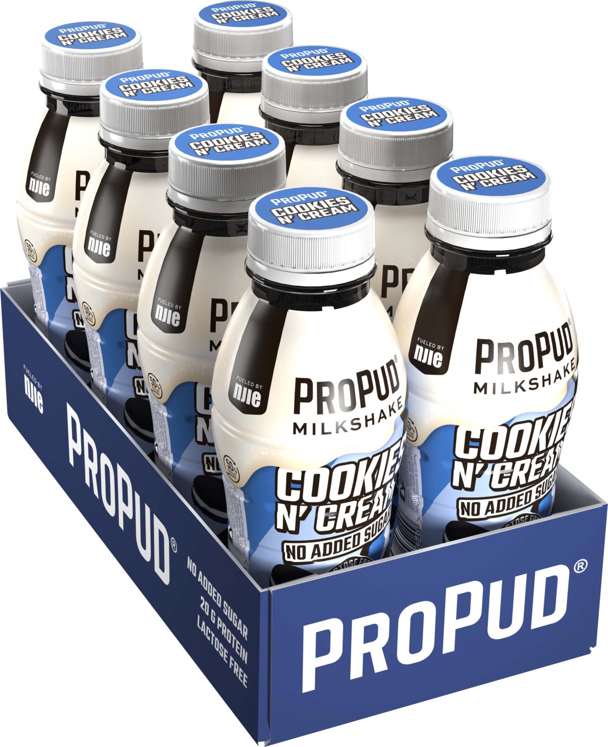 ProPud Protein Milkshake Cookies n´Cream 8 x 330 ml | lyko.com