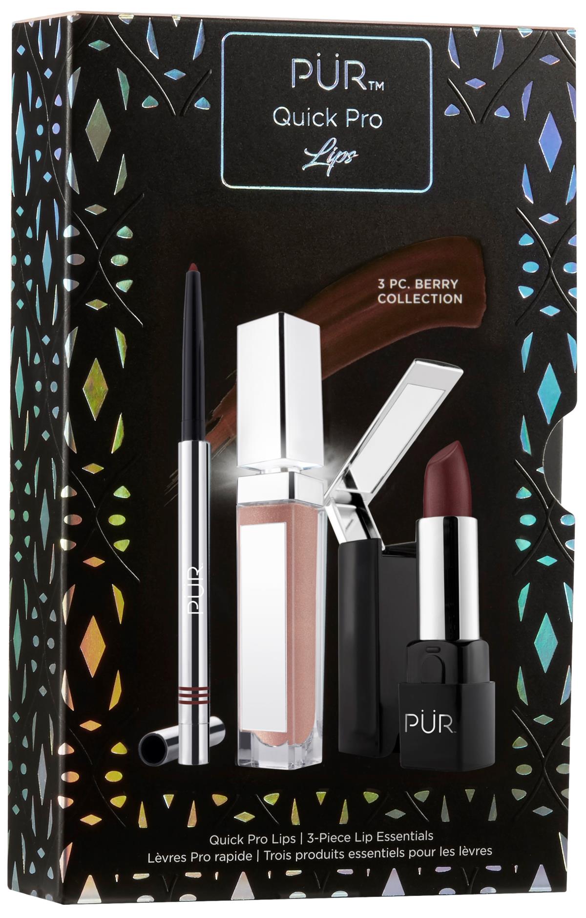 PÜR Cosmetics Quick Pro Lip Kit Berry | lyko.com