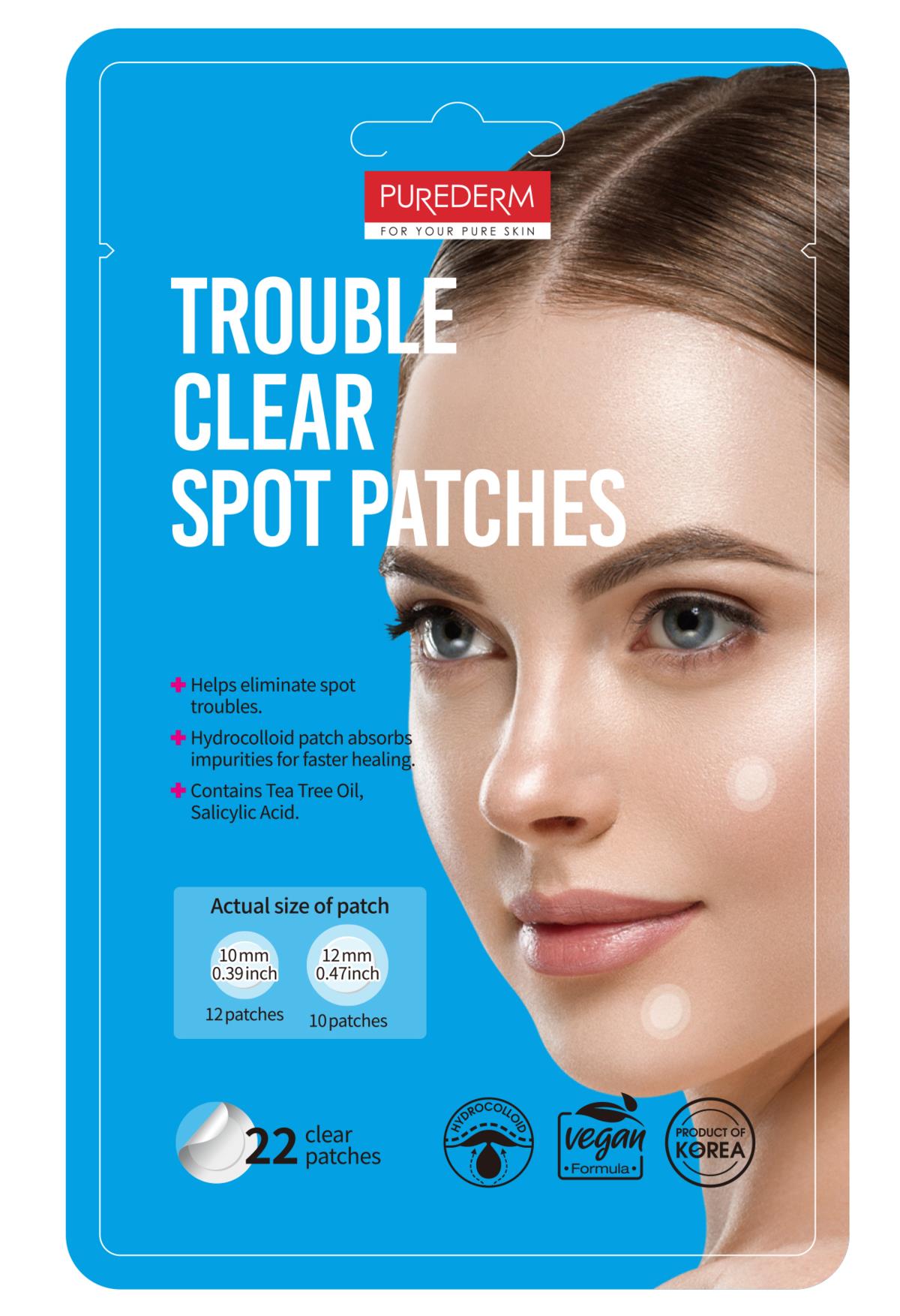 Purederm Trouble Clear Spot Patches 22pcs 2 g | lyko.com