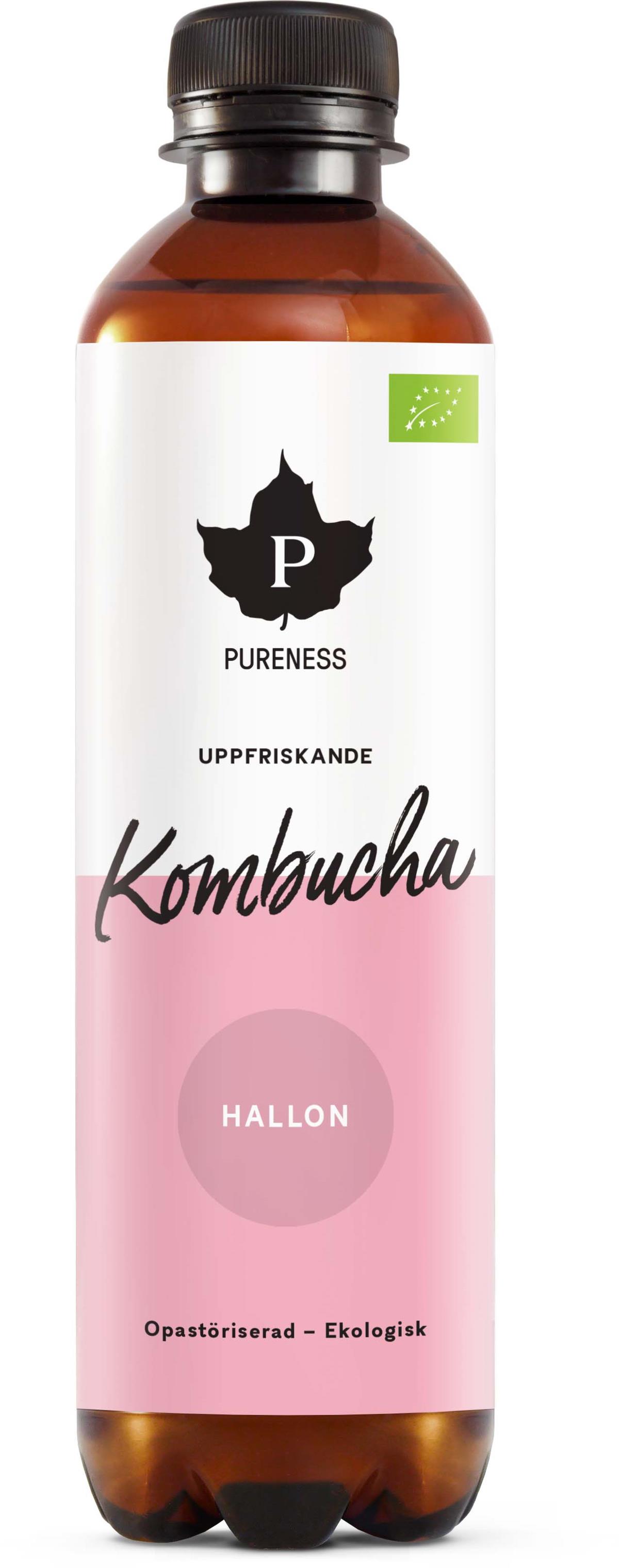 Pureness Kombucha Hallon Eko 370 ml | lyko.com