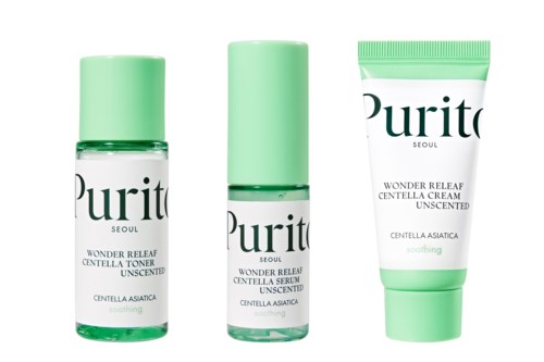 Purito Wonder Releaf Centella Mini Kit Unscented | lyko.com